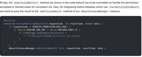 Add React Native To Already Existing Application Throws Errors Issue Facebook React