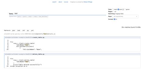 get faster github search with livegrep debrie advisory