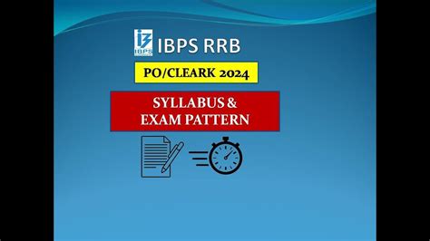 Ibps Rrb Syllabus And Exam Pattern 2024 Rrb Po And Clerk Syllabus And Exam Pattern 2024 Full