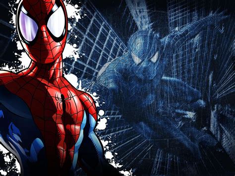 Cartoon Spiderman Backgrounds Wallpaper Cave