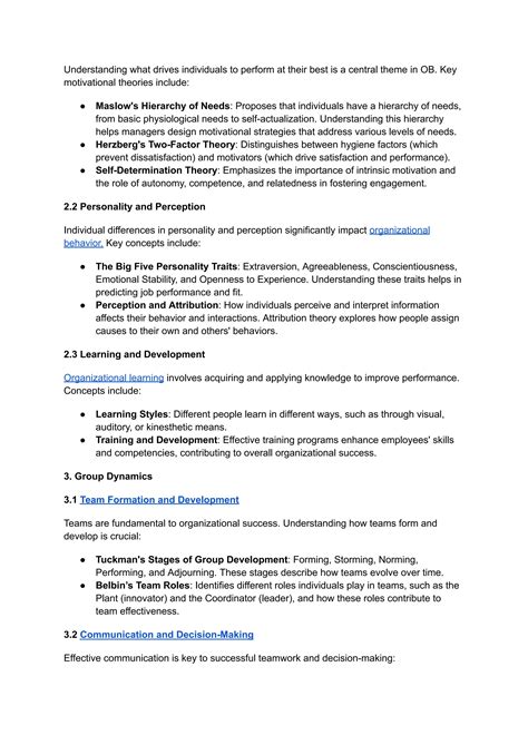Organizational Behaviour Questions And Answers Pdf