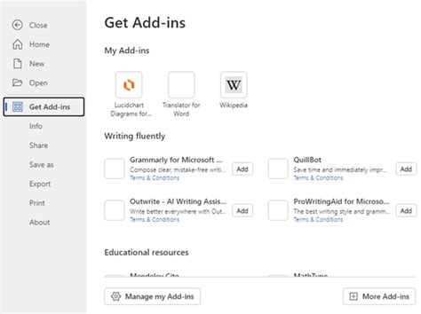 Microsoft 365s Get Add Ins Unlock Third Party Software Office Watch