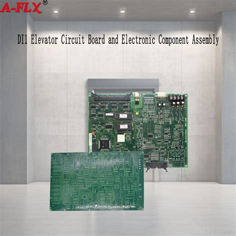 Di1 Elevator Circuit Board And Electronic Component Assembly