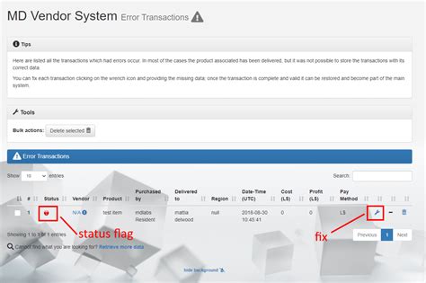 MD Vendor System User Manual MD Labs MD Vendor System User Manual MD Labs