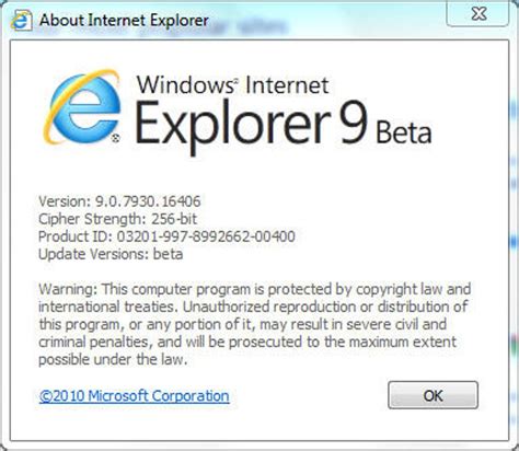 Internet Explorer 9 다운로드