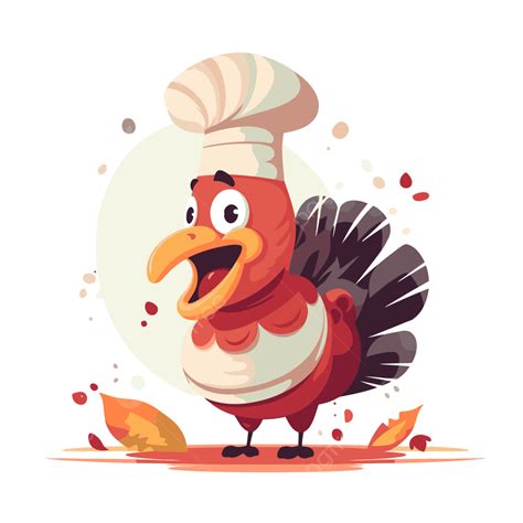 칠면조 요리 벡터 스티커 클립 아트 요리사 칠면조 새 그림 만화 상표 클립 아트 Png 일러스트 및 벡터 에 대한 무료 다운로드 Pngtree