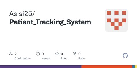 Github Asisi25 Patient Tracking System