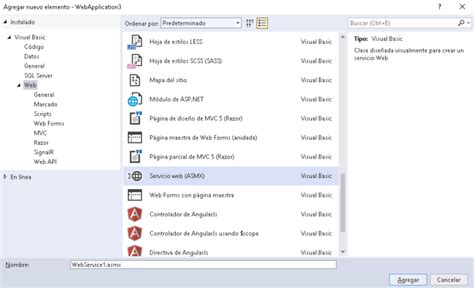 Crear Un Servicio Web ASP NET ASMX Con Microsoft Visual Studio Operating Systems Scripting