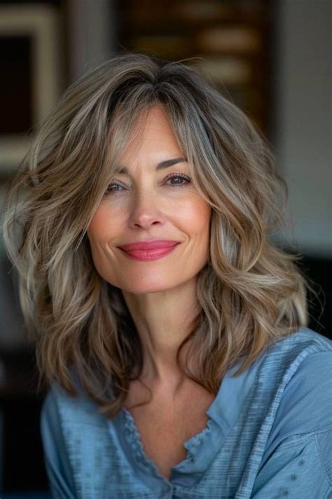 50 Gorgeous Medium Shaggy Haircuts For Women Over 50 In 2026