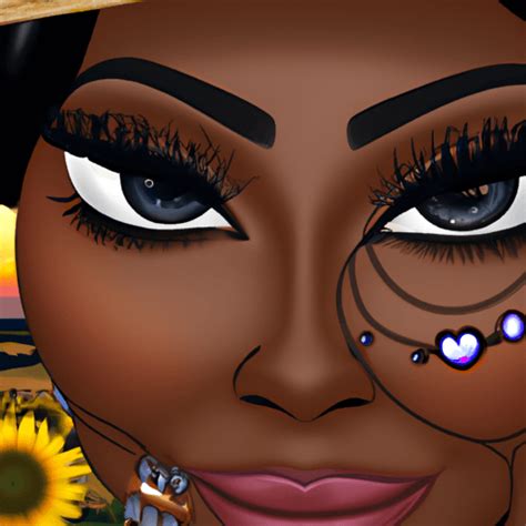 Enchanting Dark Chocolate Skinned Diva Creative Fabrica