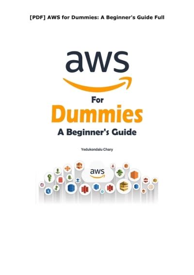 Pdf Aws For Dummies A Beginner S Guide Full