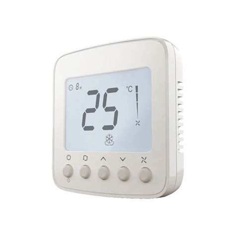 Keypad Lock Option Digital Manual Control 3 Speed Fan Coil Room Thermostat