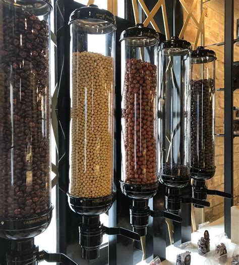 Wall Mounted Coffee Bean Dispenser 6 Inch Java Hill Distribution
