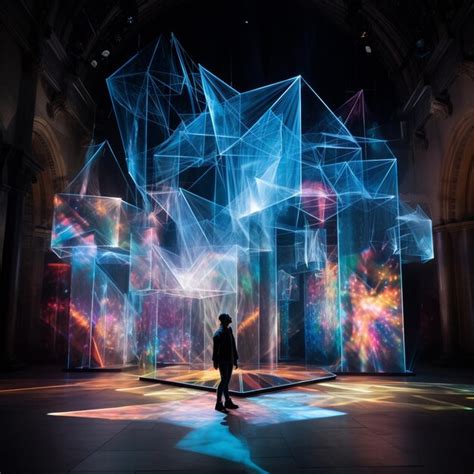 Premium Ai Image Unveiling The Unseen An Interactive Projection Mapping Experience