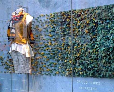 Behind The Design Upcycled Displays Anthropologie Window Display Anthropologie Fall Window