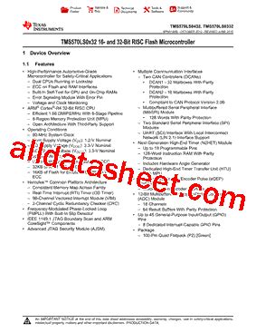 TMS LS Datasheet PDF Texas Instruments