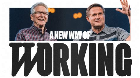 A New Way Of Working Ken And Kyle Idleman Youtube