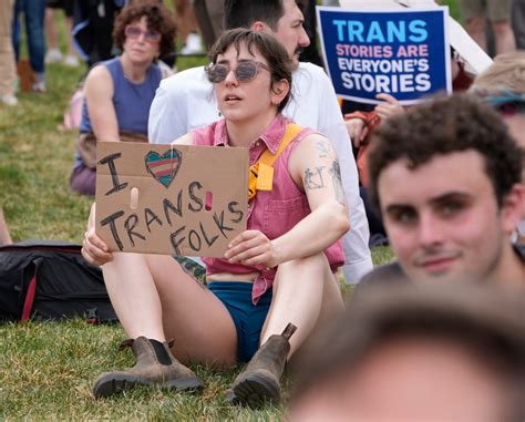 Trans Rights Activists Rally On Day Of Visibility See The Photos