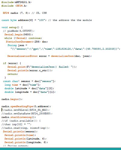 Two Way Communication Of Nrf24l01 Model Using Arduinojson · Issue 1241