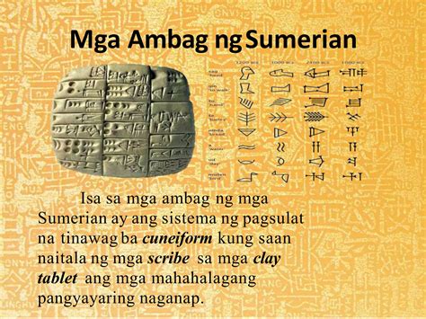 Mga Sinaunang Kabihasnan Sa Asya Sumerindus At Shang Pptx