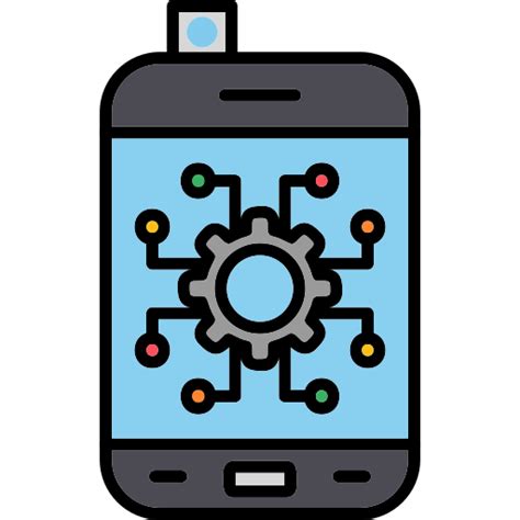 Automated Generic Outline Color Icon