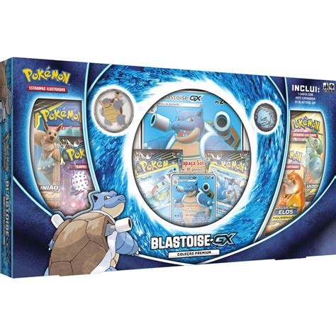 Box Blastoise Gx Coleção Premium Moxland