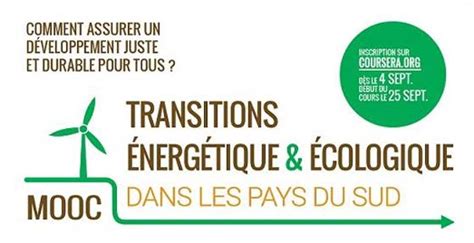 Mooc Les Transitions énergétique Et écologique Dans Les Pays Du Sud Ens