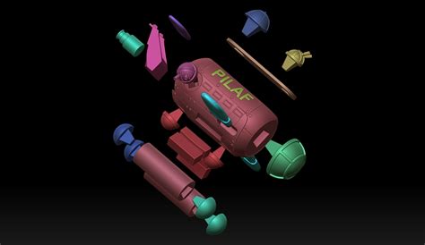 Fichier Stl Ship Pilaf Dragon Ball Ship 🚢・objet Imprimable En 3d à
