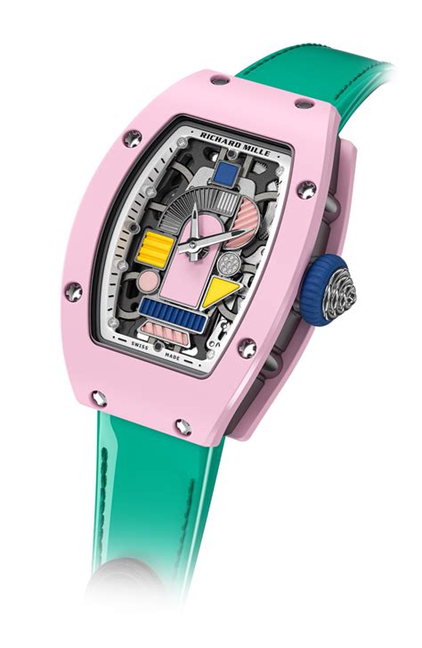 Rm 07 01 Watch Automatic Winding Coloured Ceramics Richard Mille