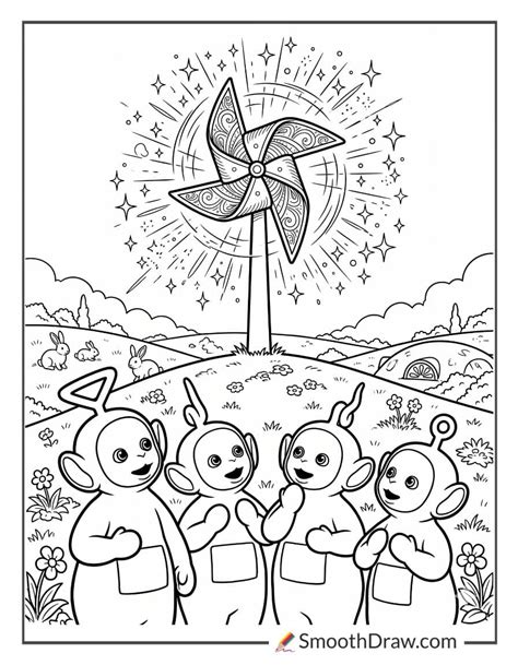 42 Teletubbies Coloring Pages Printable And Color Online