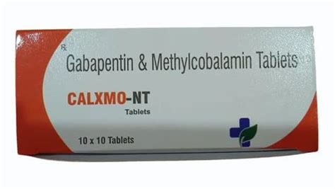 Calxmo Nt At Rs 1990box Gabapentin And Methylcobalamin Tablet In