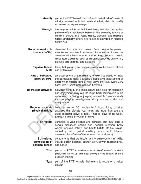 Physical Education Grade 10 Palawan BlogOn Page 75 Flip PDF Online PubHTML5
