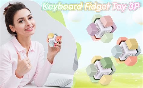 Keyboard Fidget Toy For Adults Keyboard Clicker Fidget Stress Relief Sensory Toy