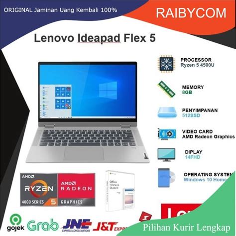 Jual Laptop Lenovo Ideapad Flex Ehid Ryzen U Gb Notebook Inch Shopee Indonesia