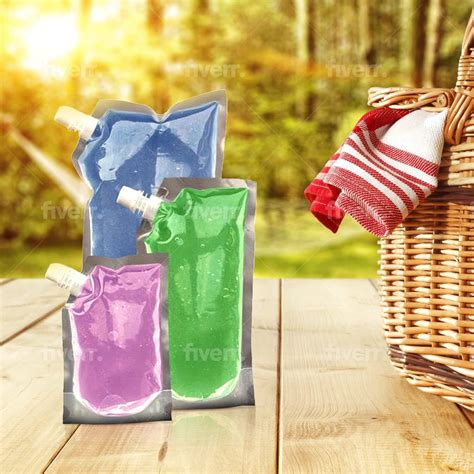 Pack Of 12 Reusable Liquor Plastic Flasks Concealable Juice Pouch Bags