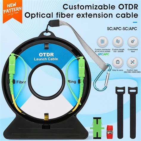 300m Scfcstlc Apcupc Otdr 데드존 제거기 섬유 링 광섬유 Otdr 발사 케이블 박스 Scapc Sc