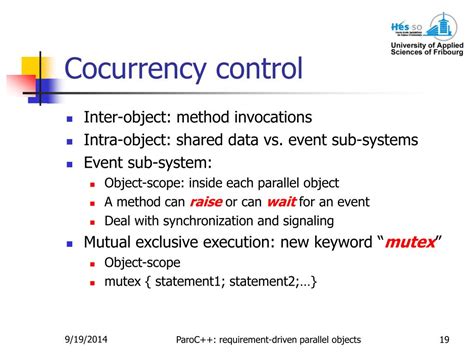 ppt paroc a requirement driven parallel object oriented programming language powerpoint