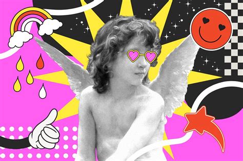 Funky Cupid Creative Collage Art Premium Editable Design Rawpixel