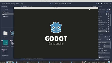 Godot Gdscript Pinjoint2d Rotational Spring Devlog Youtube