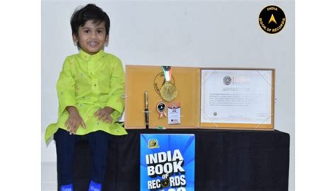 Pune Two Year Old Registered His Name In India Book Of Records