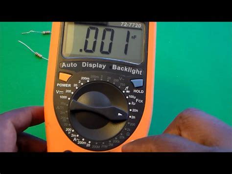 How To Measure Capacitance And Resistance Using A Multimeter Youtube