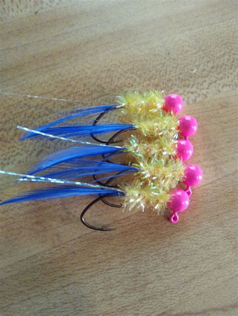 Hand Tied Crappie Jigs Etsy Crappie Jigs Jigs Etsy