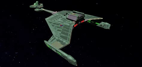 3d Model Star Trek Klingon Ktinga Shift Class Vr Ar Low Poly Cgtrader
