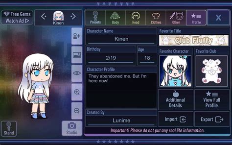 Kinen In Gacha Club By Thebritishart On Deviantart