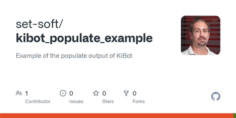 Github Set Softkibotpopulateexample Example Of The Populate
