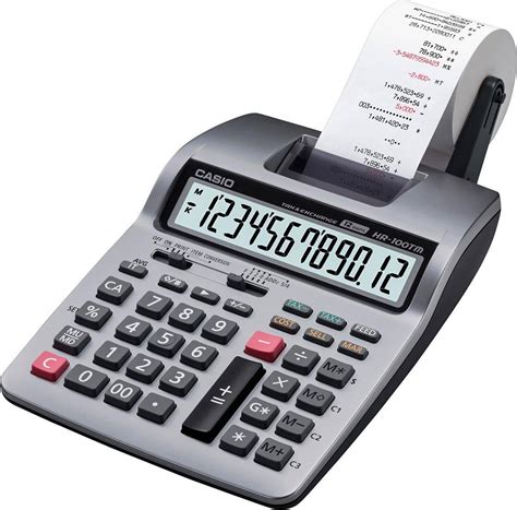Customer Reviews Casio Compact Printing Calculator Hr100tm Best Buy