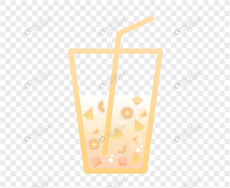 夏日饮品果汁杯元素素材下载 正版素材401152821 摄图网