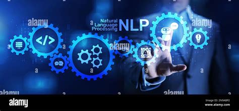 NLP Natural Language Processing Concept Artificial Intelligence Neural Network Stock Photo Alamy