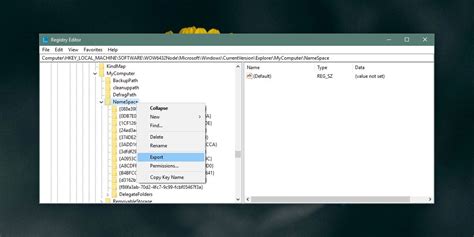 how to backup and restore registry keys on windows 10