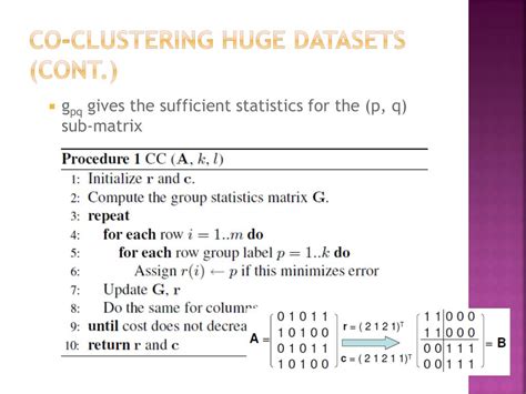 Ppt Disco Distributed Co Clustering With Map Reduce Powerpoint